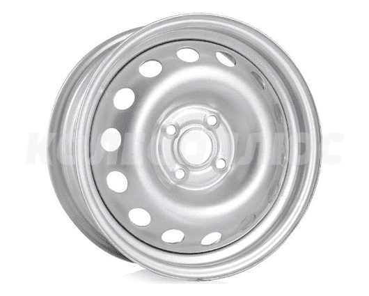 Штампованный диск ТЗСК Renault Logan 6x15 4x100 D60,1 ET40, Серебристый ...